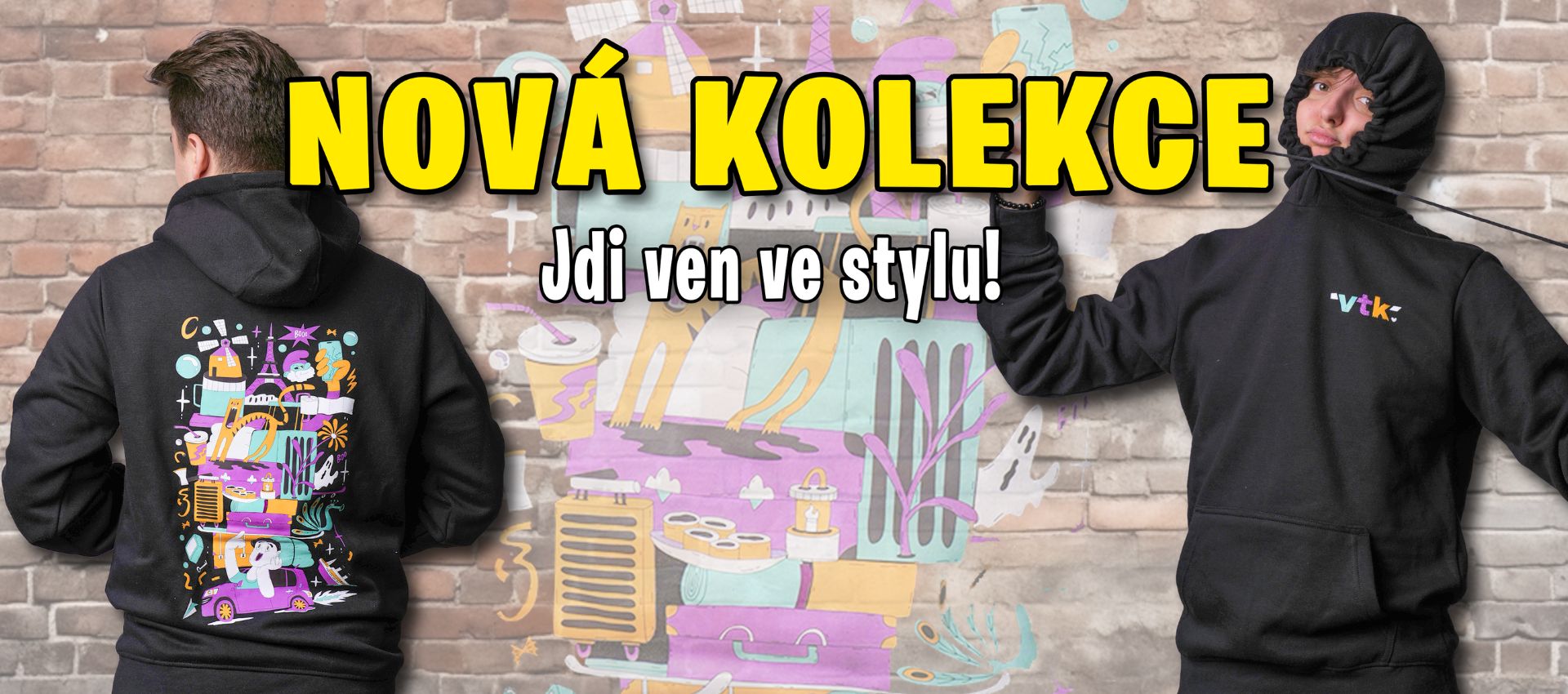 vitekshop.cz - Youtuberský Merch Vítka a Sáry