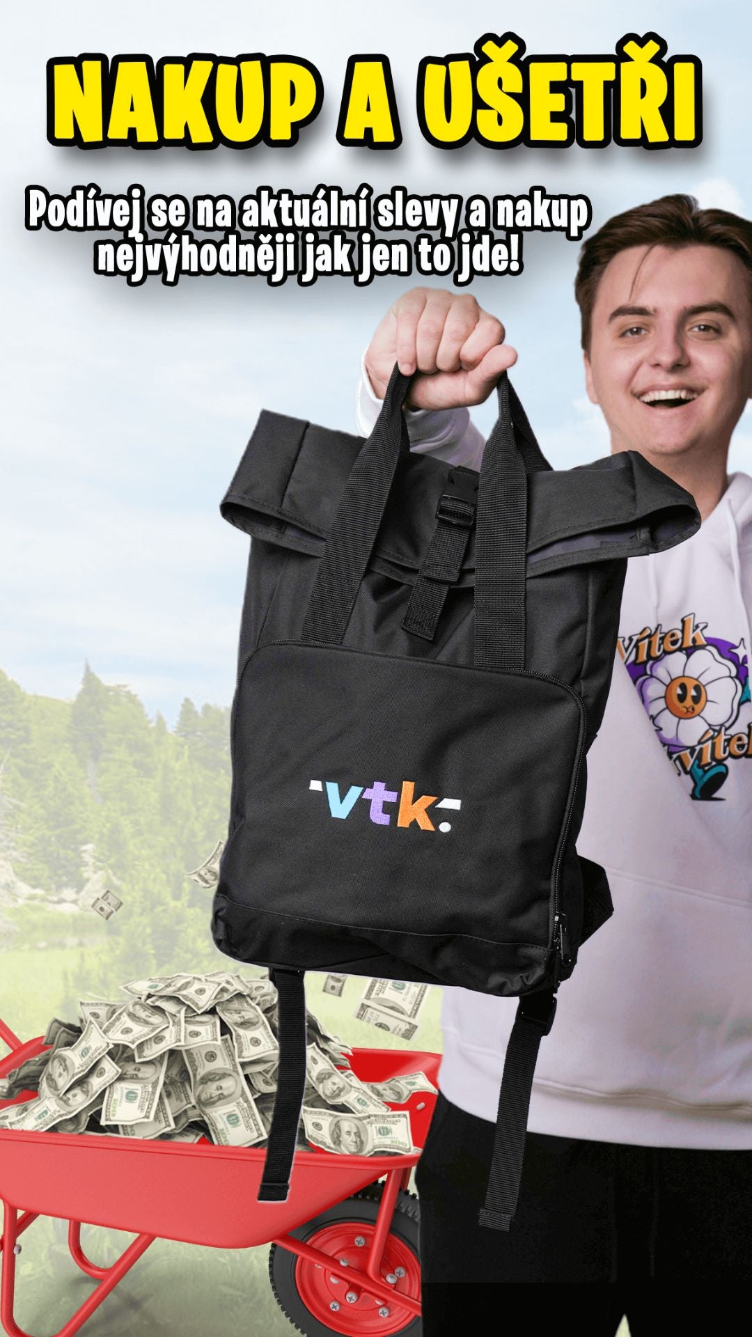 vitekshop.cz - Youtuberský Merch Vítka a Sáry